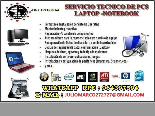 Servicio técnico de computadoras lima - Grippo Avisos